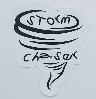 Tornado Sticker, Tornado Die Cut, Journal and Planner Stickers, Tornado ...