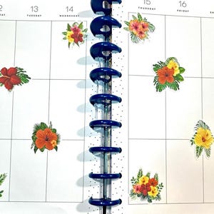 Hibiscus Stickers, Hibiscus Plant, Planner Stickers, Plant Stickers ...