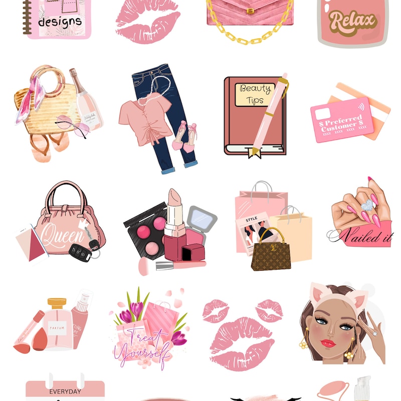 Fashion Stickers - Etsy