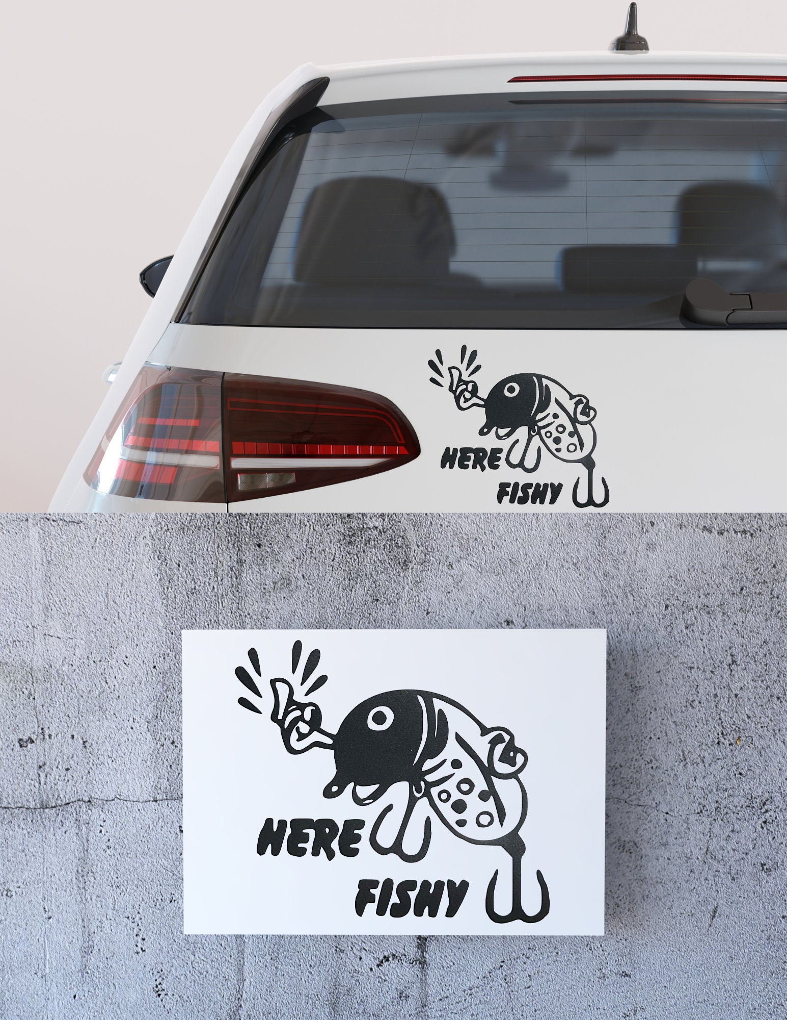 Fishing Lure Decal Car Decal Fishing Decal Crankbait - Etsy