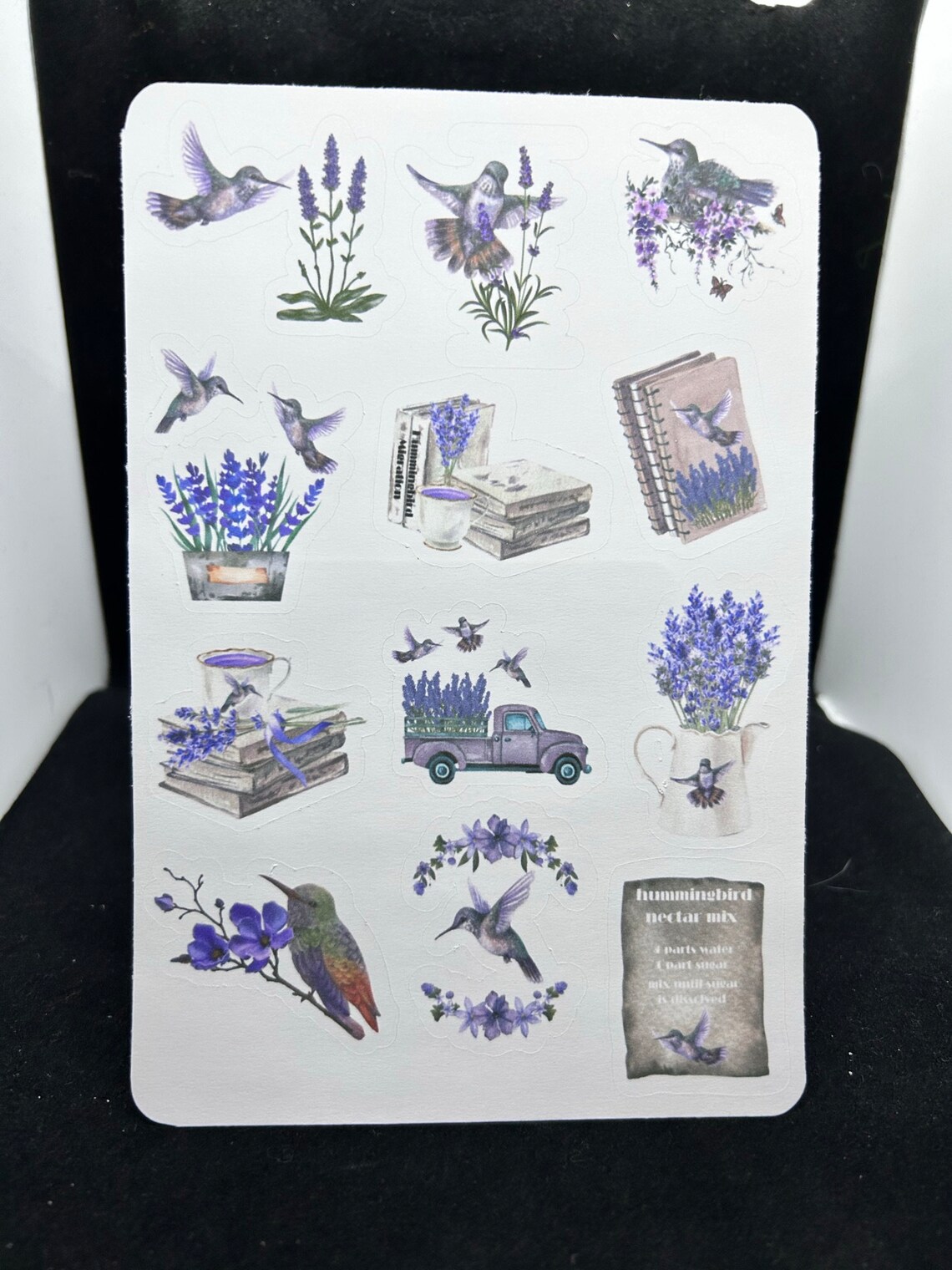 Hummingbird Stickers, Journal and Planner Stickers, Hummingbirds - Etsy