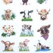 Cow Stickers, Heifer Stickers, Journal and Planning Stickers, Cows ...