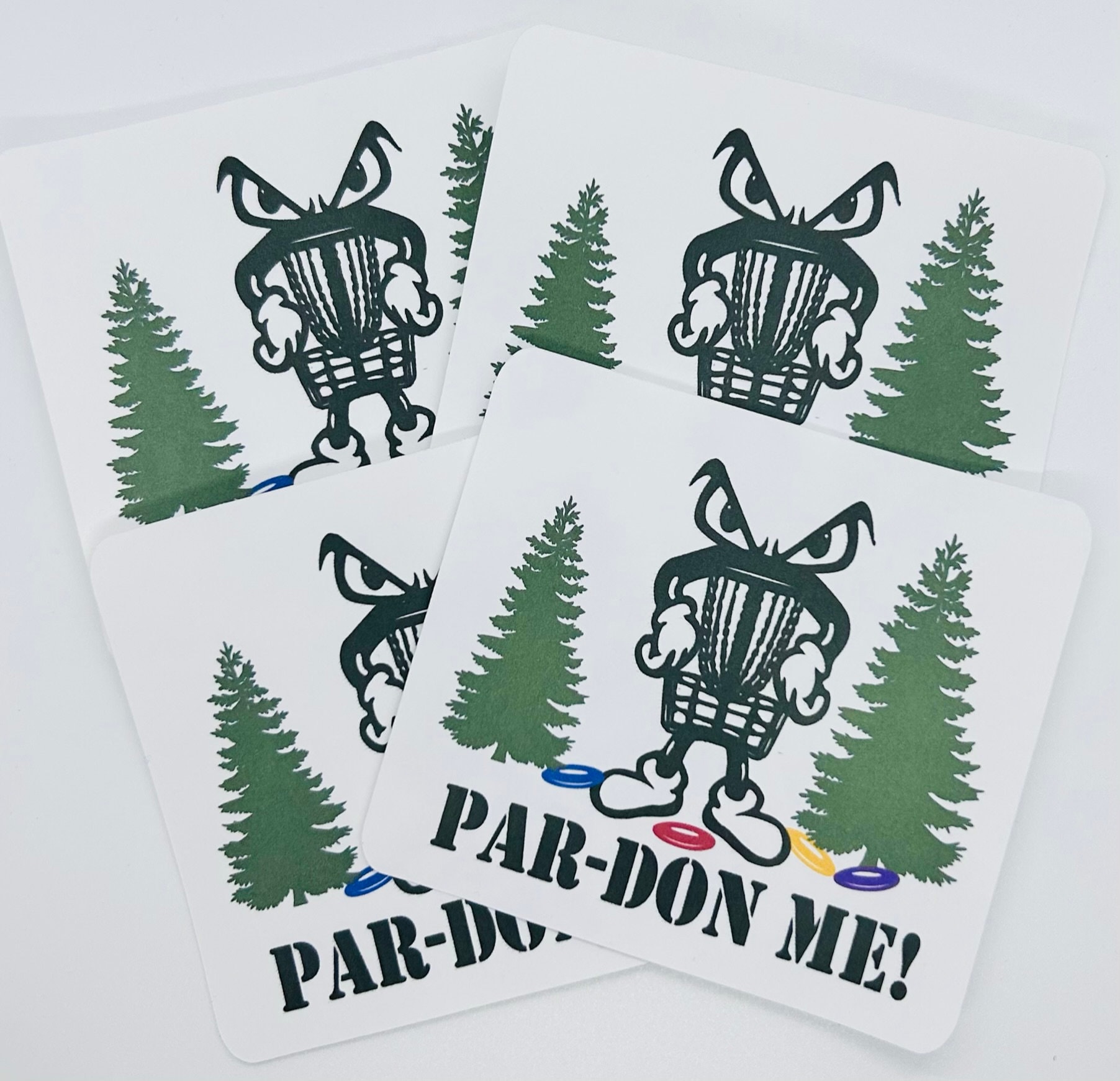 Disc Golf Sticker, Disc Golf Die Cut, Journal and Planner Stickers ...
