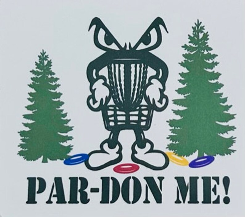 Disc Golf Sticker Disc Golf Die Cut Journal and Planner - Etsy