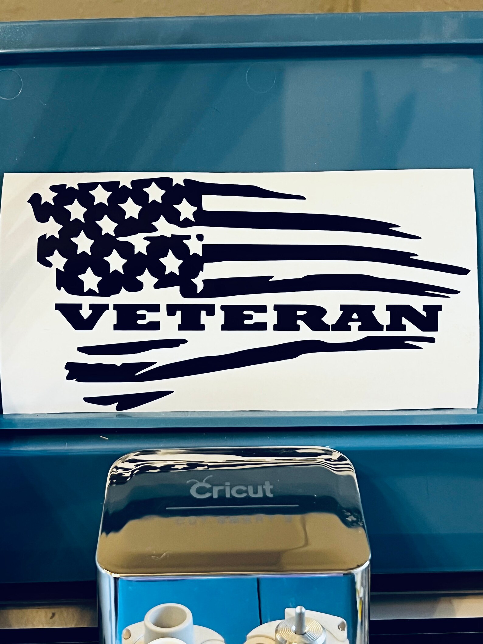 Veteran Vinyl Car Decal Veteran Decal - Etsy