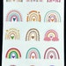 Rainbow Sticker Sheet for Journaling and Planning - Etsy