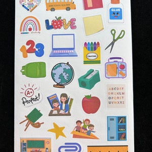 School Sticker Teacher School Sticker School Journal Sticker Teacher ...