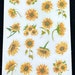 Sunflower Stickers, Journal and Planner Stickers, Sunflowers - Etsy