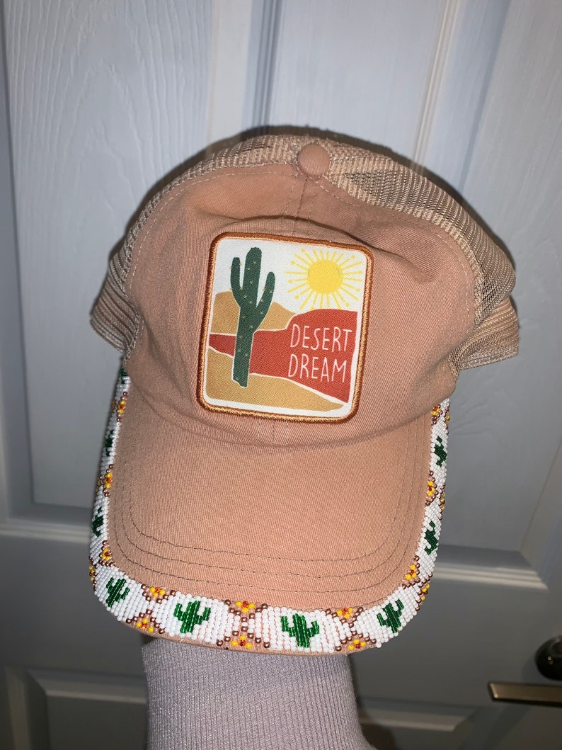 Custom Beaded Hat - Etsy