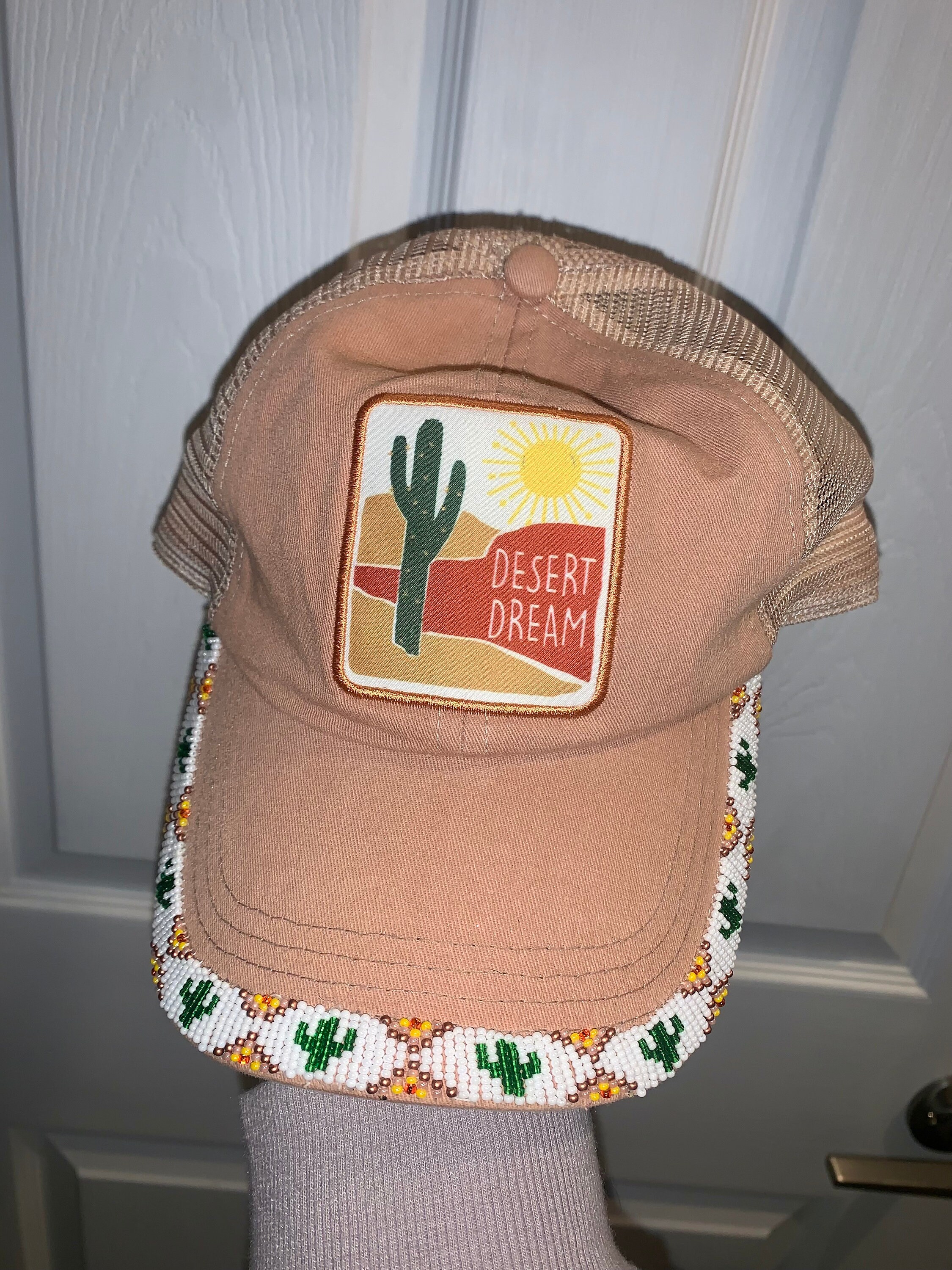 Custom Beaded Hat - Etsy