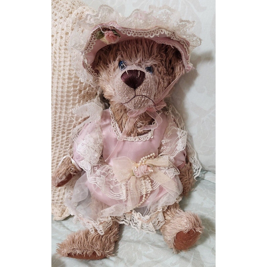 Show-stoppers "wild Berry" Teddy Bear Doll Plush Stuffed W/tag 17" Read ...