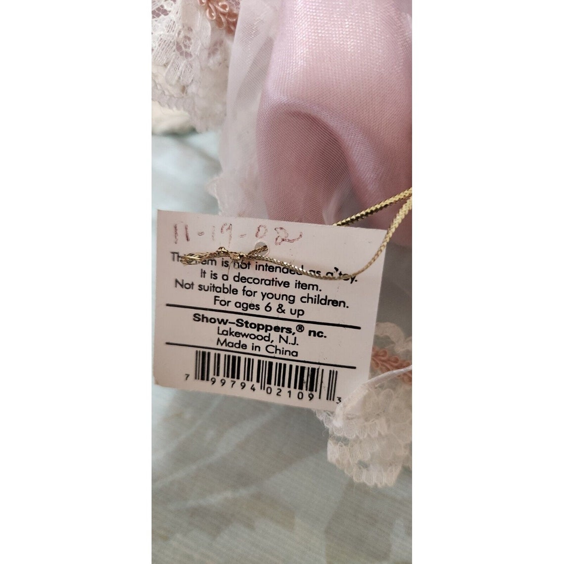 Show-stoppers "wild Berry" Teddy Bear Doll Plush Stuffed W/tag 17" Read ...