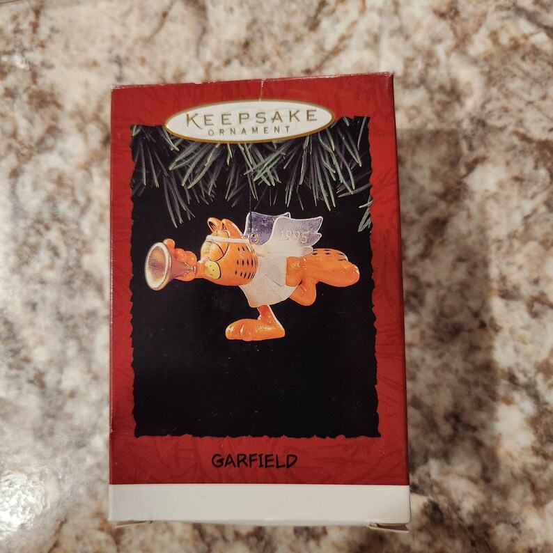 Garfield 1995 Hallmark Keepsake Ornament - Etsy