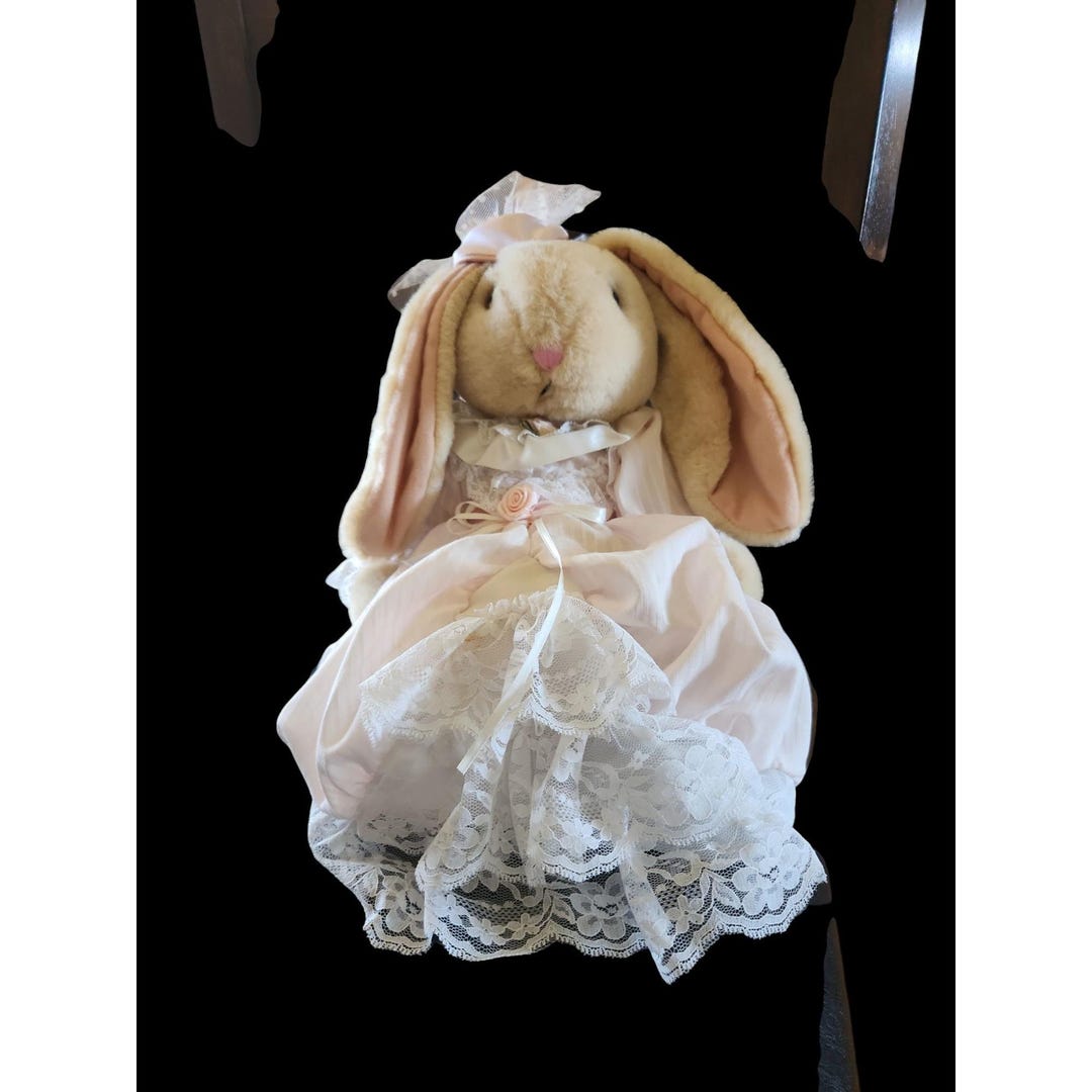 Victorian Style Bunny Rabbit With a Victorian Type Dress. - Etsy