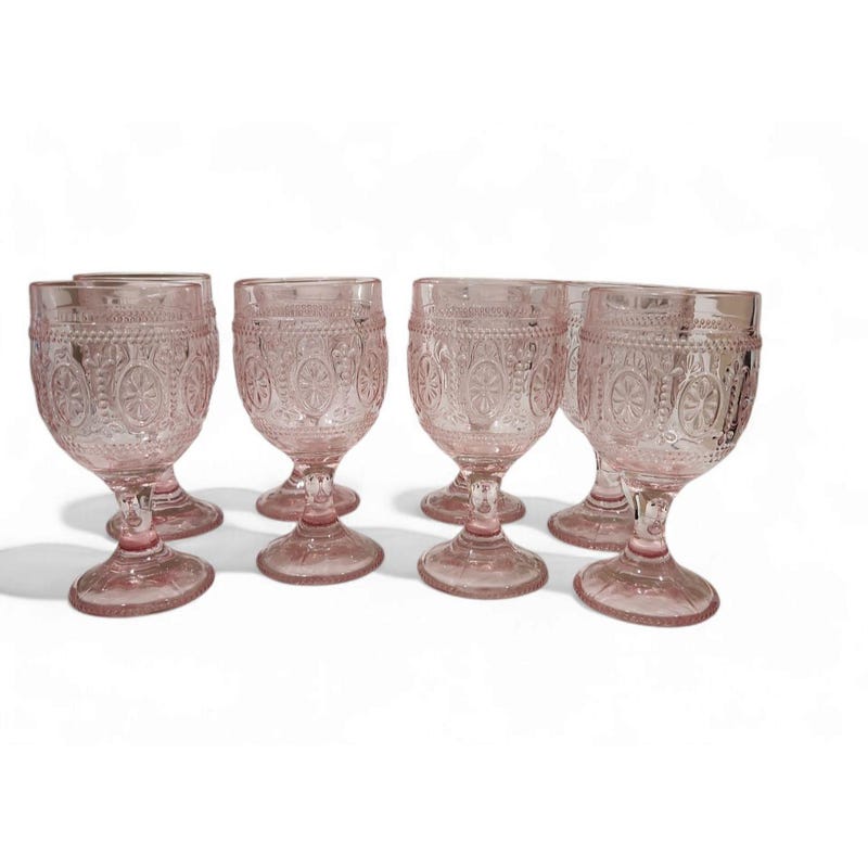 Pink Goblets - Etsy