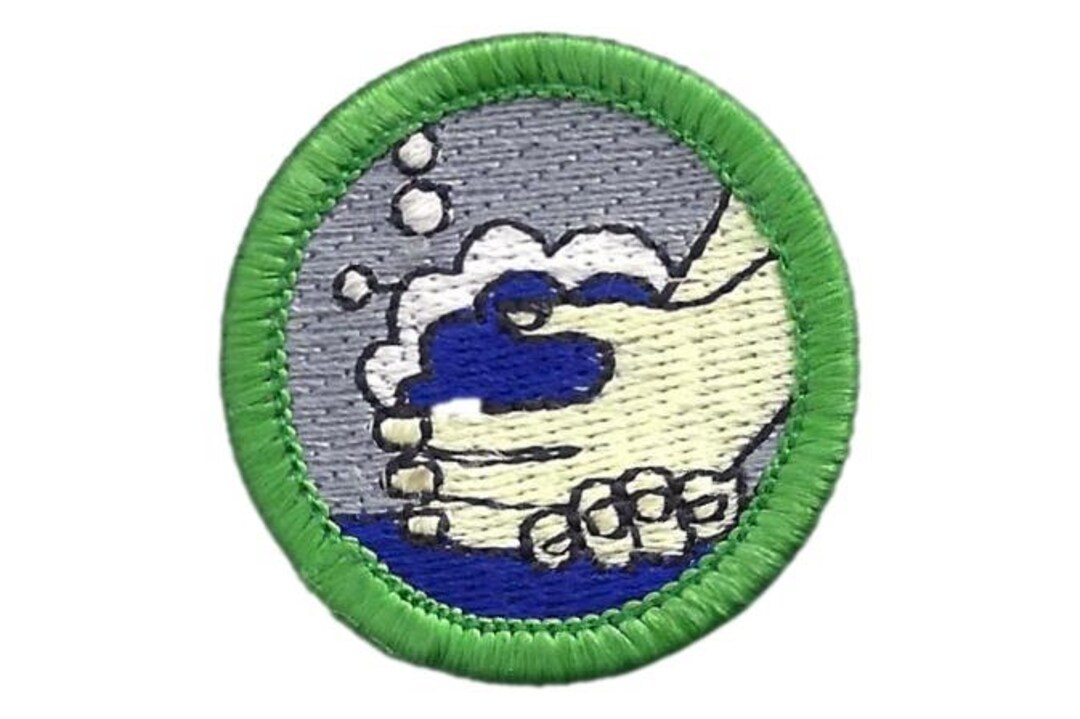 Hand Washing Merit Badge - Etsy