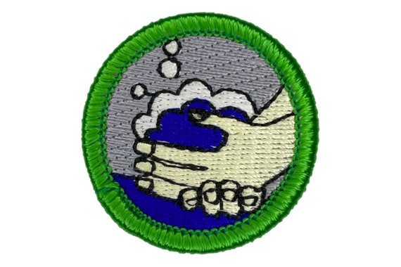 Hand Washing Merit Badge | Etsy
