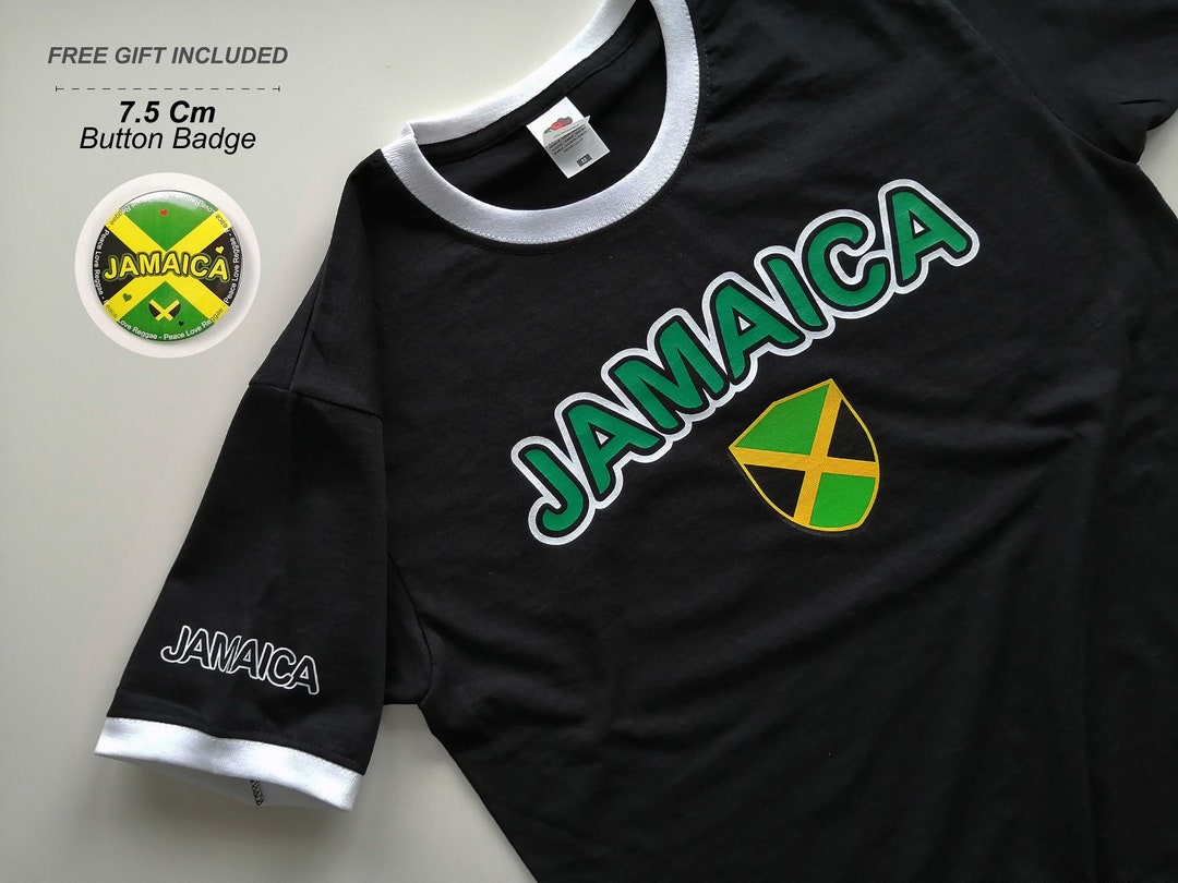 Jamaica Love Reggae T-shirt Kingston Tops Adults Men's Women's Unisex ...