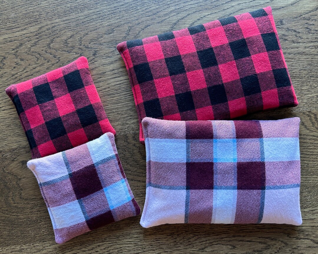 Microwavable Heat Bag Set Set of 2 Hot/cold Therapy Pack - Etsy