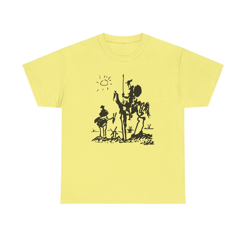 Don Quixote Miguel De Cervantes, Pablo Picasso Art Shirt, Don Quixote ...