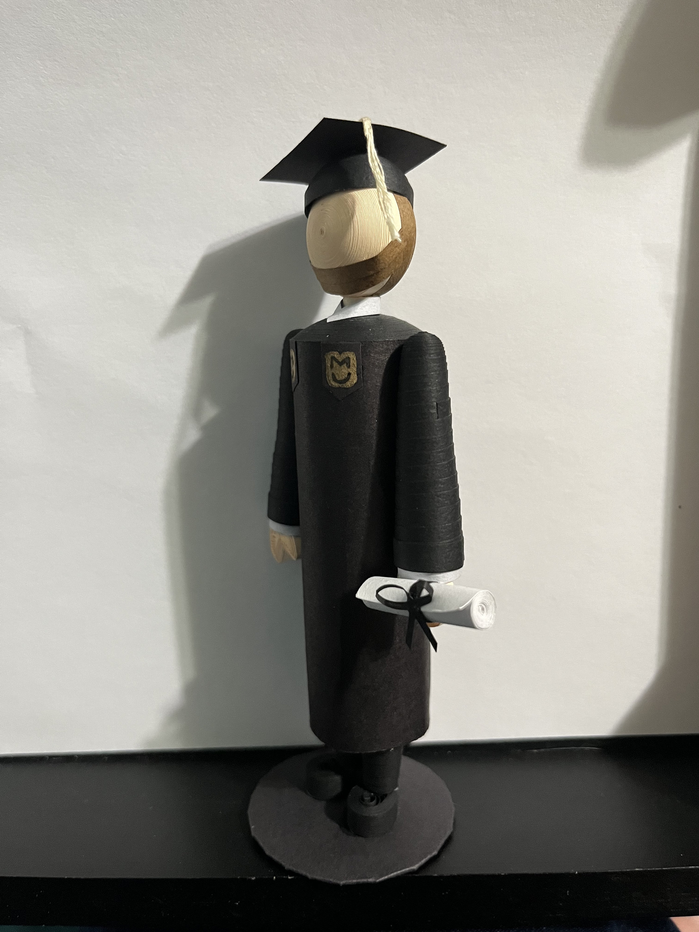 Customizable Paper Quilling Graduate - Etsy