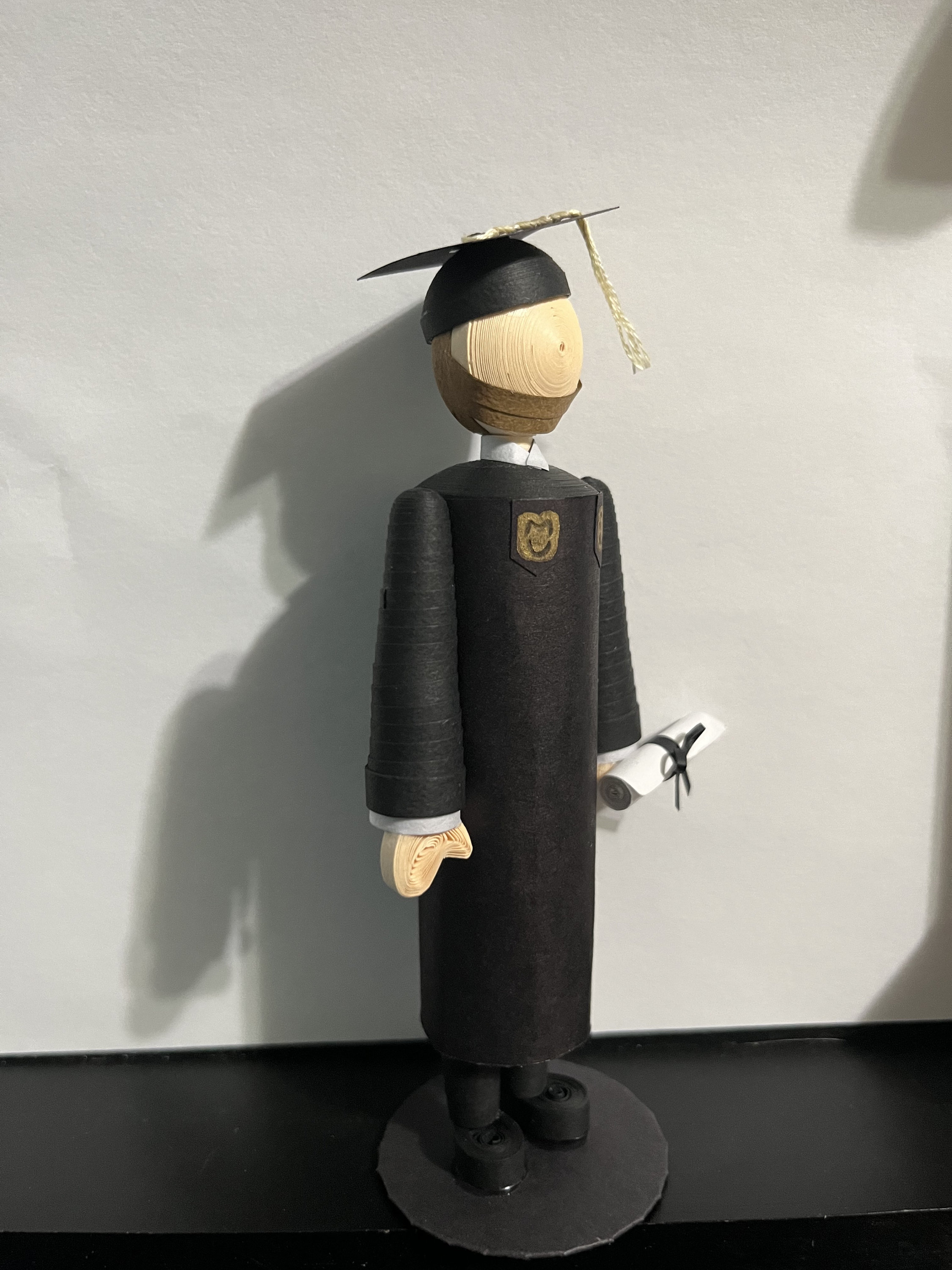 Customizable Paper Quilling Graduate - Etsy