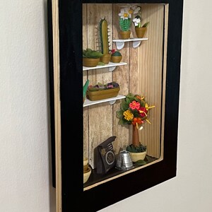 Paper Quilled Shadow Box Garden - Etsy
