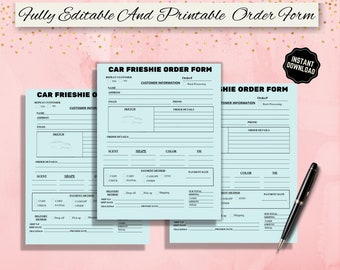 Car Freshie Template - Etsy
