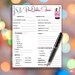 Pen Order Form Custom Pen Order Editable Order Forms Small Business ...