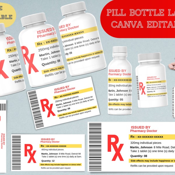 Pharmacy Party Favors - Etsy