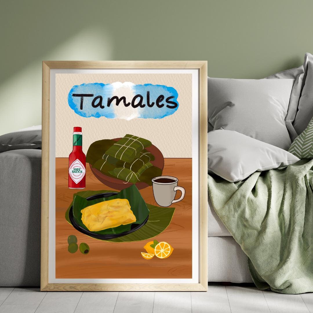 Honduran Tamales Wallpaper, Traditional Honduran Food Decor, Honduras ...