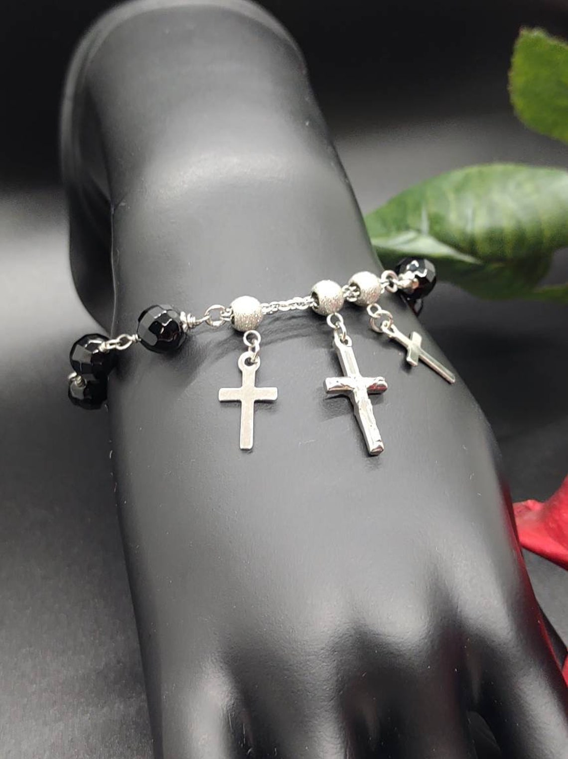 Jesus Crucifixion Bracelet - Etsy