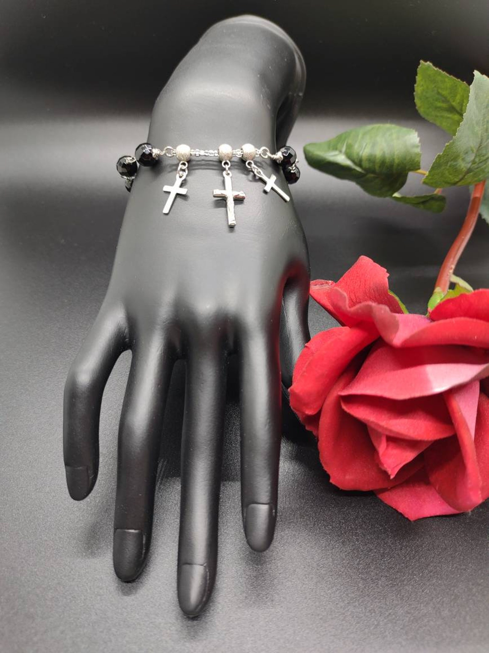 Jesus Crucifixion Bracelet - Etsy