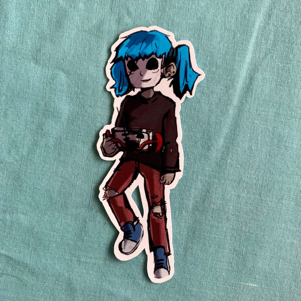 Sally Face Sticker - Etsy