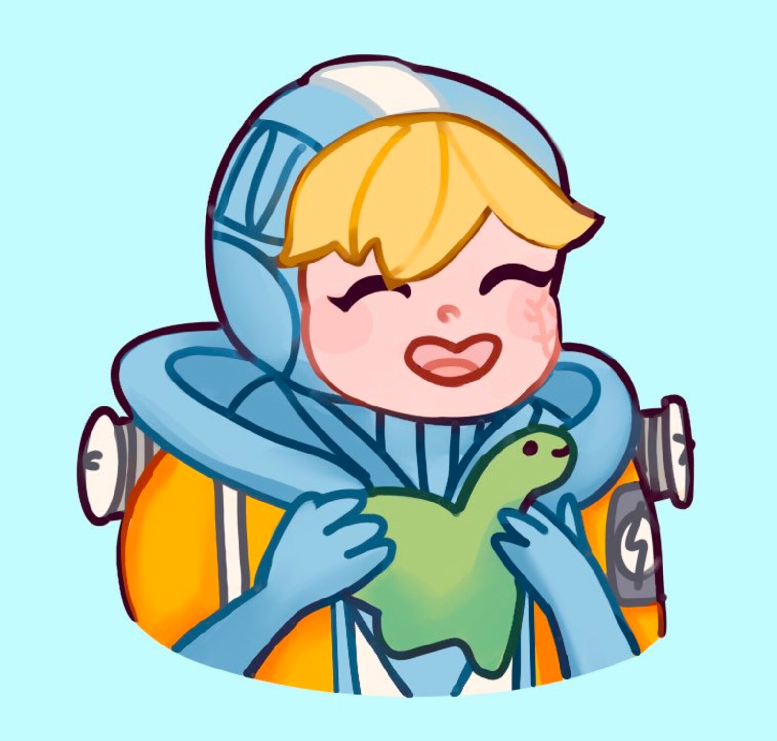 Wattson and Nessie Sticker Apex Legends - Etsy