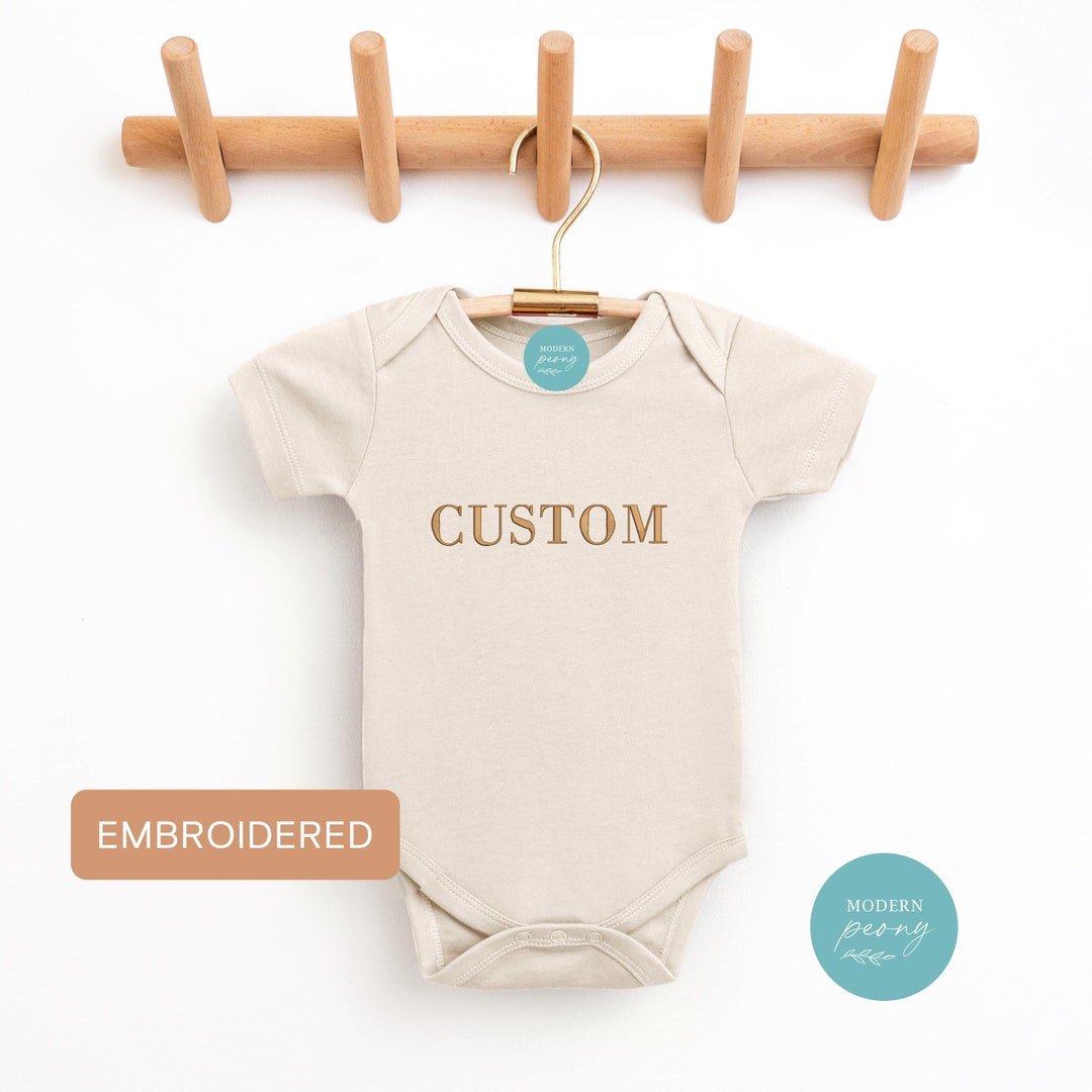 Custom Embroidered Baby Onesies®, Custom Onesies® Custom Embroidered ...