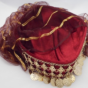 Turkish Handmade Folkloric Fez Ottoman Fes Orien Tarboosh Hat Cap Henna ...