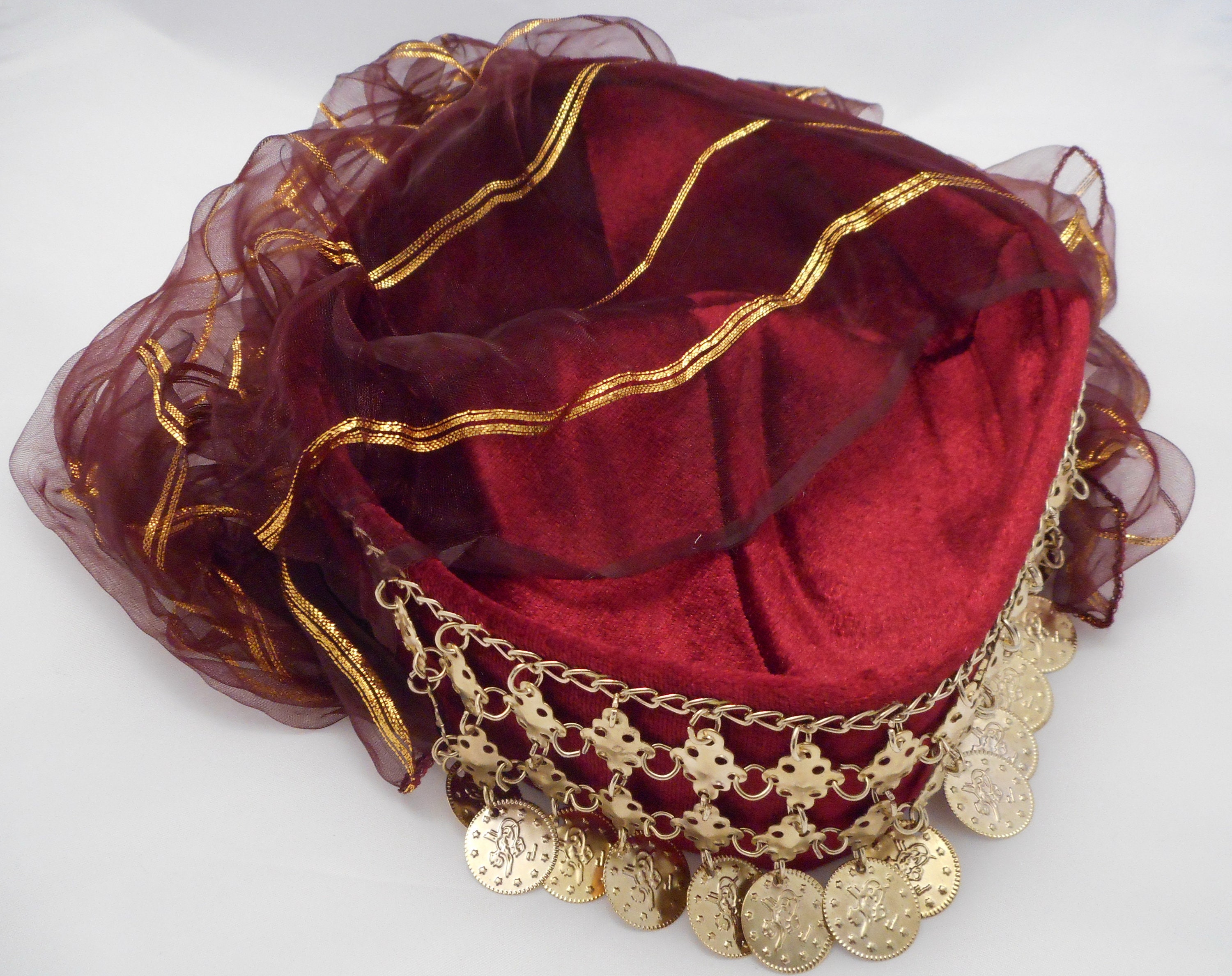 Turkish Handmade Folkloric Fez Ottoman Fes Orien Tarboosh Hat Cap Henna ...