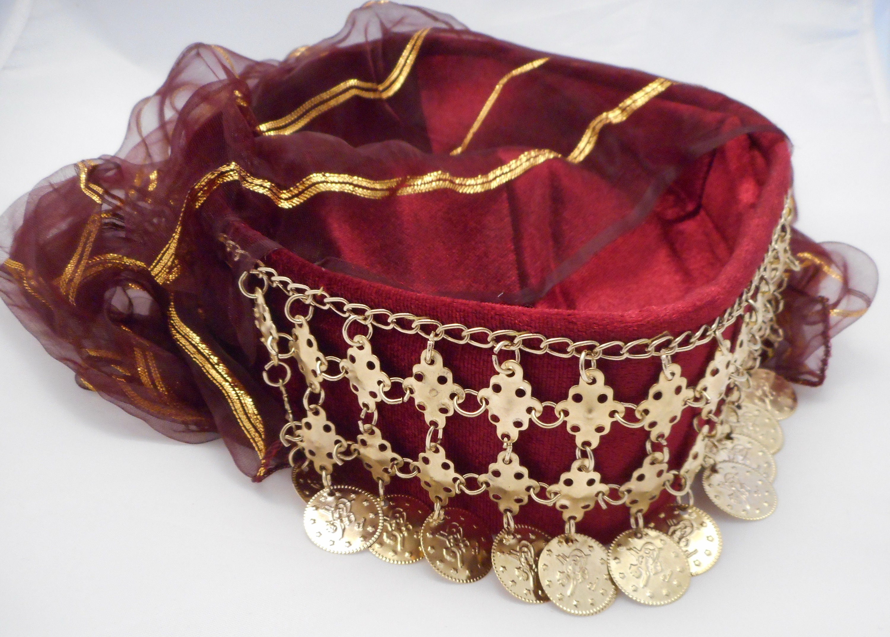 Turkish Handmade Folkloric Fez Ottoman Fes Orien Tarboosh Hat Cap Henna ...