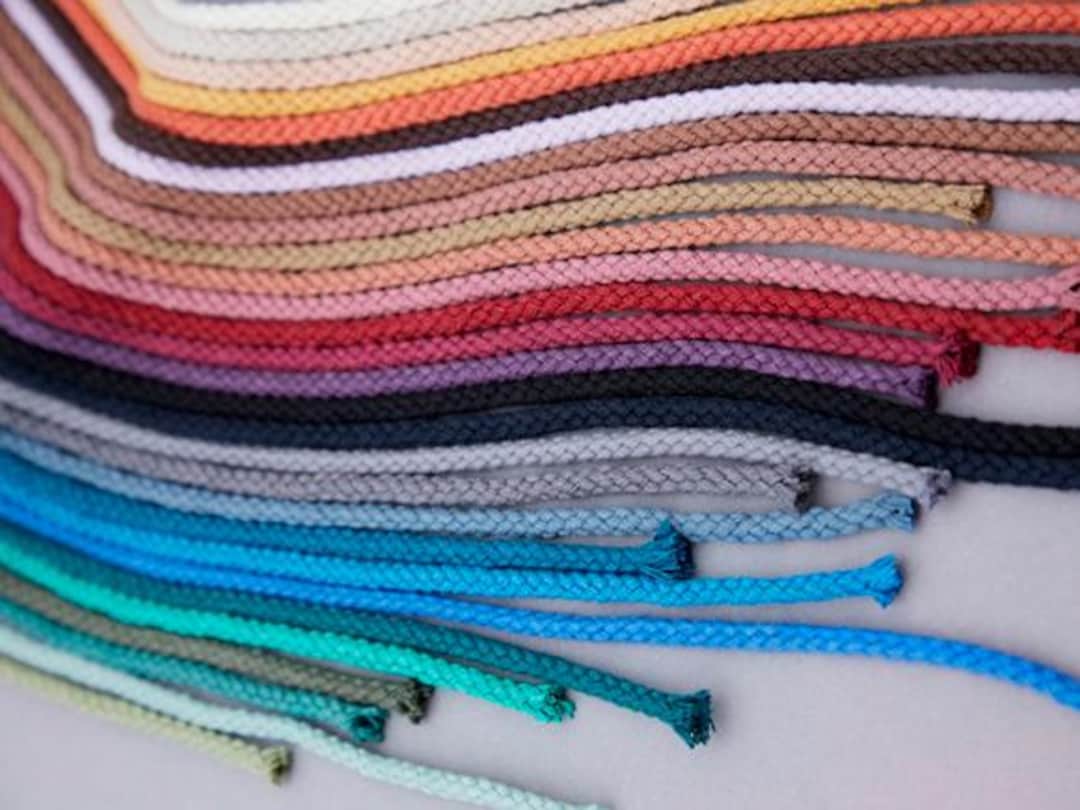 5mm Cotton Cording / Various Colors - Etsy