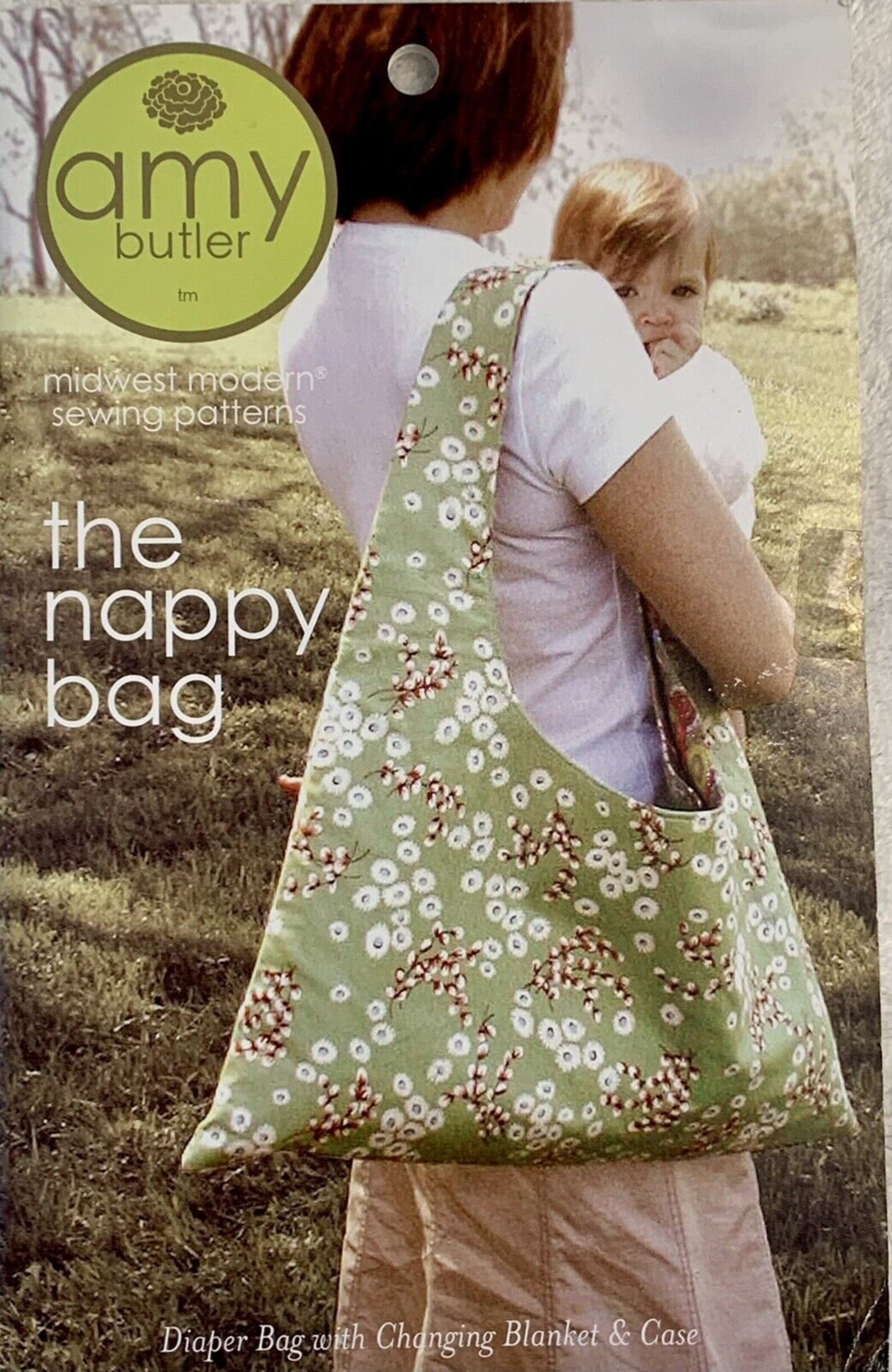 Amy Butler / Printed Sewing Pattern / Nappy Bag - Etsy