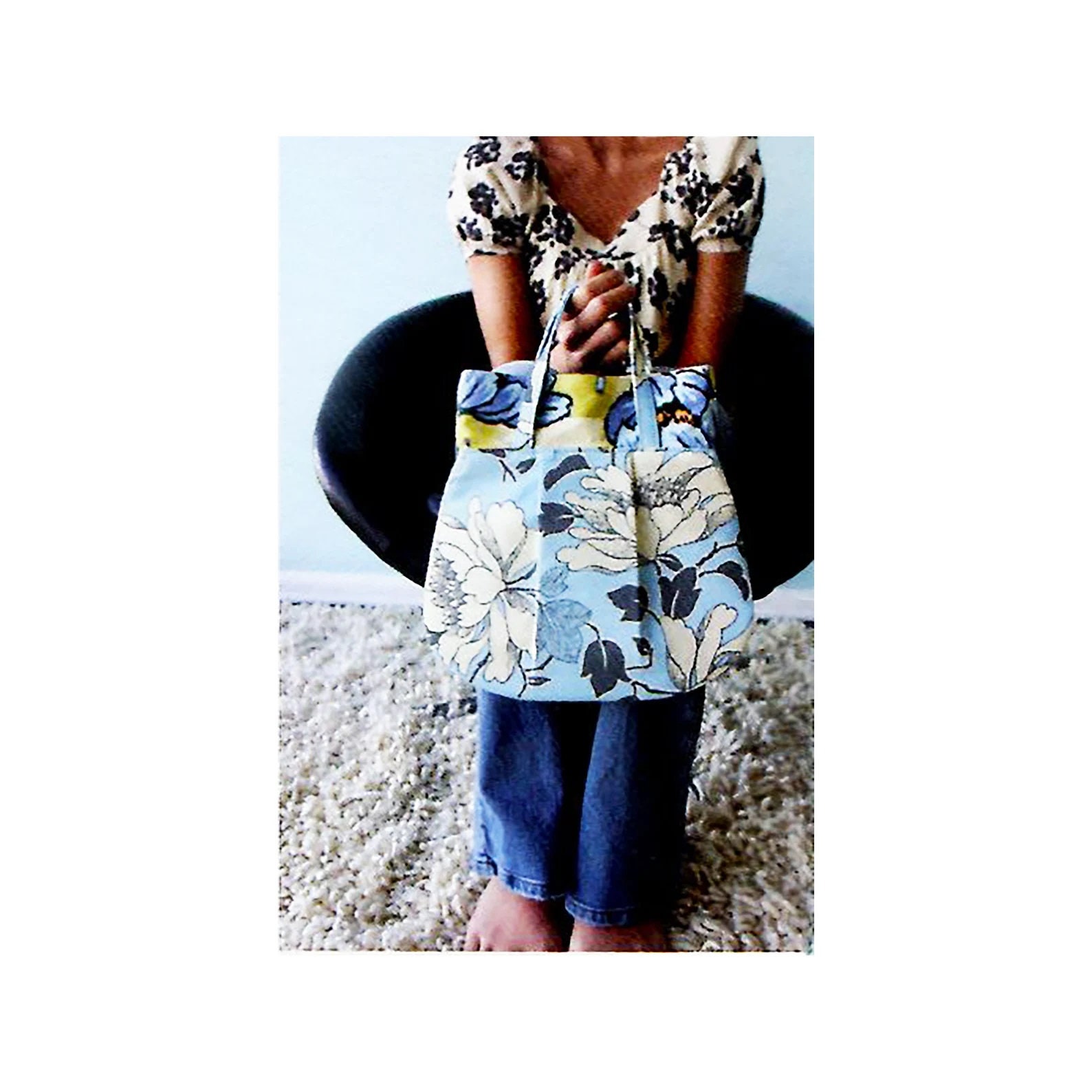 Amy Butler / Printed Sewing Pattern / Frenchy Bag - Etsy
