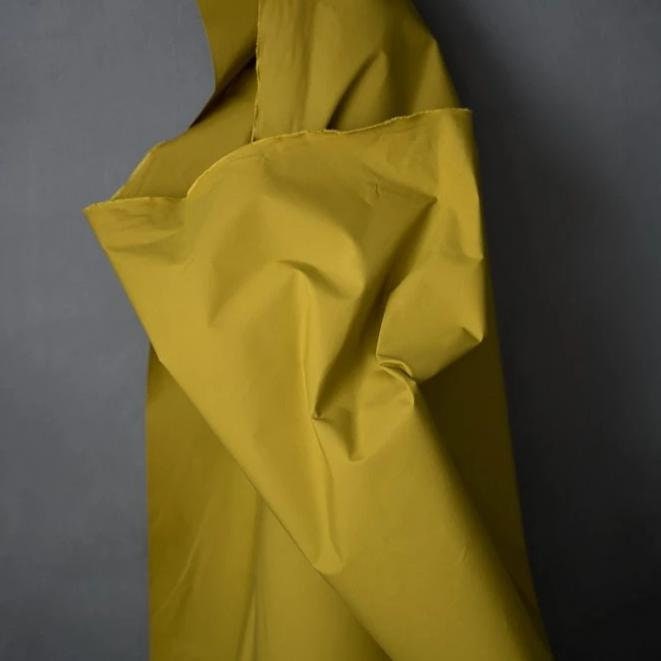 Dry Organic Cotton Oilskin / Lime - Etsy
