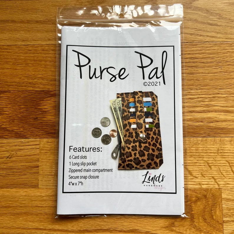 Linds Handmade / Printed Sewing Pattern / Purse Pal - Etsy