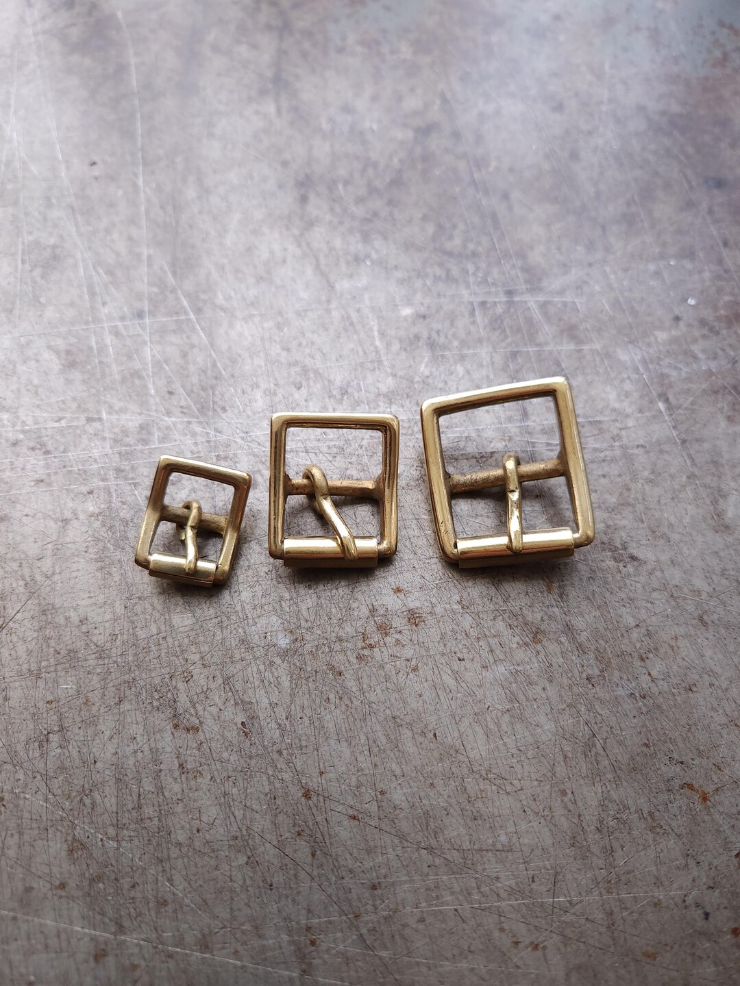 Roller Buckles / 3 Sizes / Brass or Nickel - Etsy