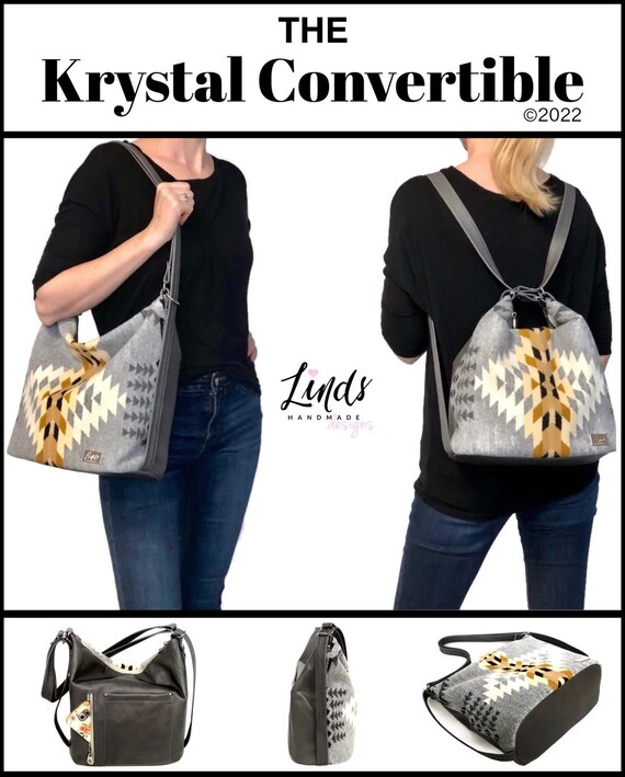 Linds Handmade / Printed Sewing Pattern / Krystal Convertible - Etsy