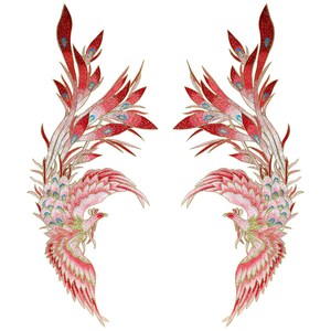 Large Phoenix Sew on Patch 18"/ 46cm Japanese Bird Back Patch ...