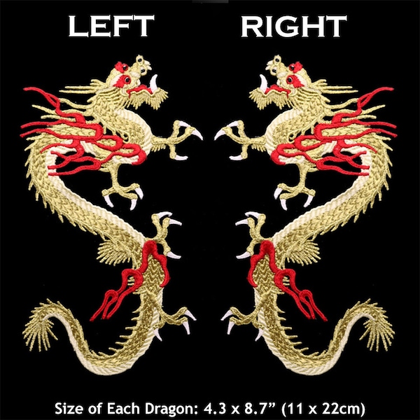 Dragon Applique - Etsy