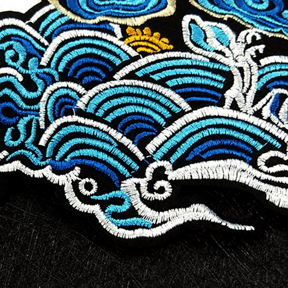 Large Kirin Qilin Sew Iron on Back Patch Embroidered Notion - Etsy