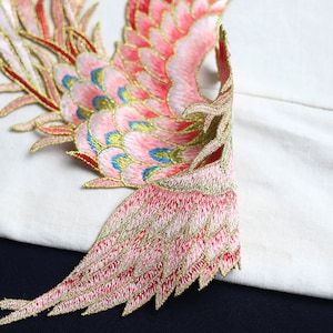 Large Phoenix Sew on Patch 18"/ 46cm Japanese Bird Back Patch ...